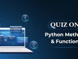 Quiz On Python Method And Function Quiz Orbit