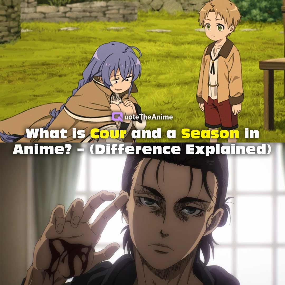 What is Cour and a Season in Anime? - (Difference Explained) - QTA