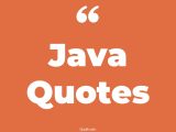 72 Unique Java Quotes A Cup Of Java Passion Java Sir Lady Java