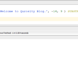 Oracle Substr Qurosity Learning Never Stops