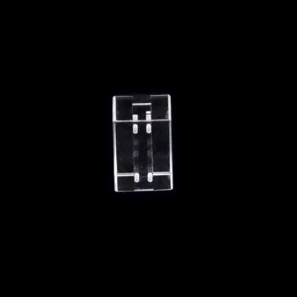 (VCK08) Custom Cuvette Example, Flow Cell | Qvarz LLC