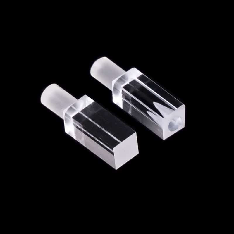 (VCK04) Custom Cuvette Example, Sheath Flow Cell | Qvarz.com