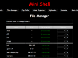 Analysis Of The Mini Shell Php Script R00t Shell Shell Download Php