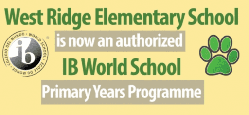 IB Programme Expands to West Ridge Elementary | Racine County Eye