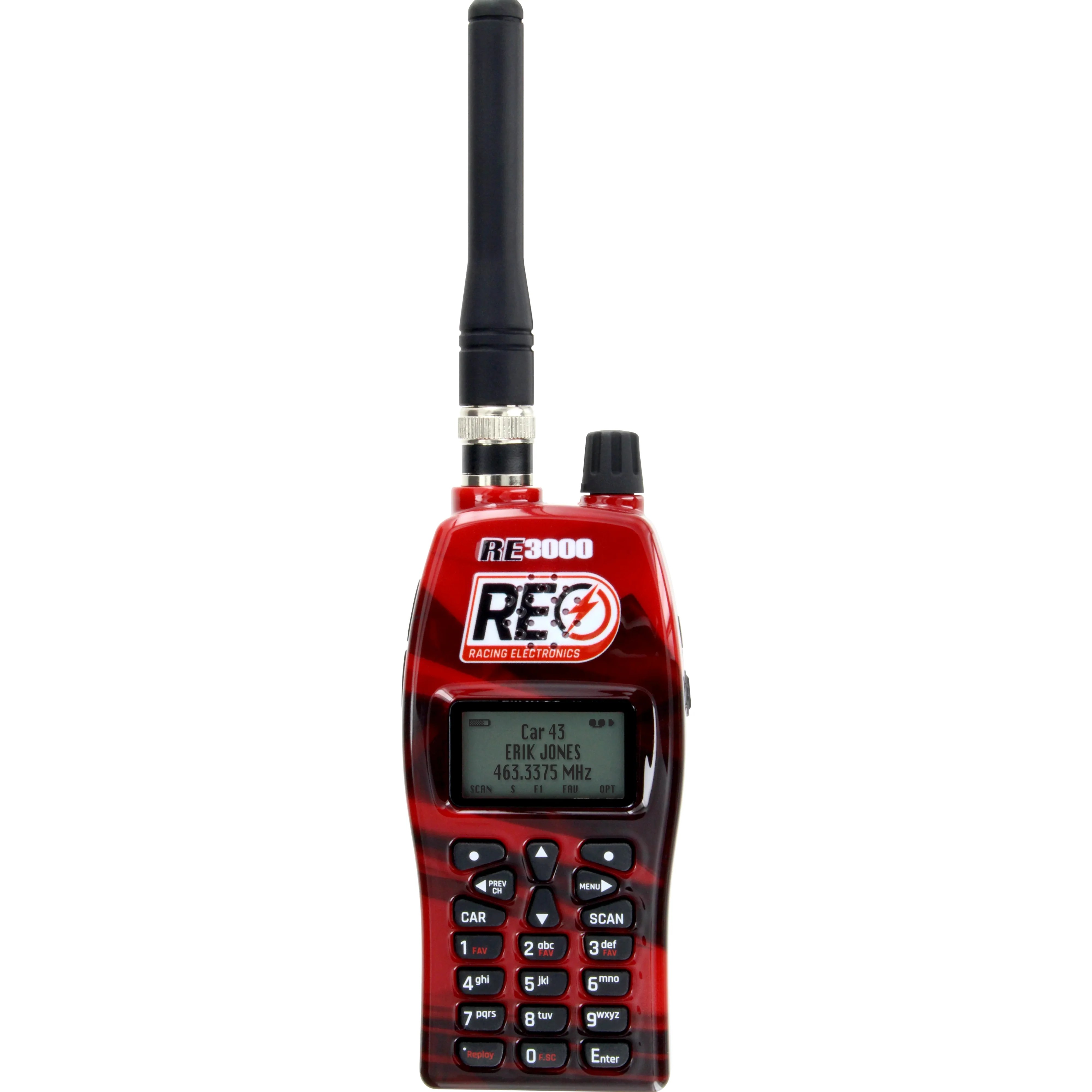Scanner Re3000 440ch Over The Air Programmable Racing Electronics