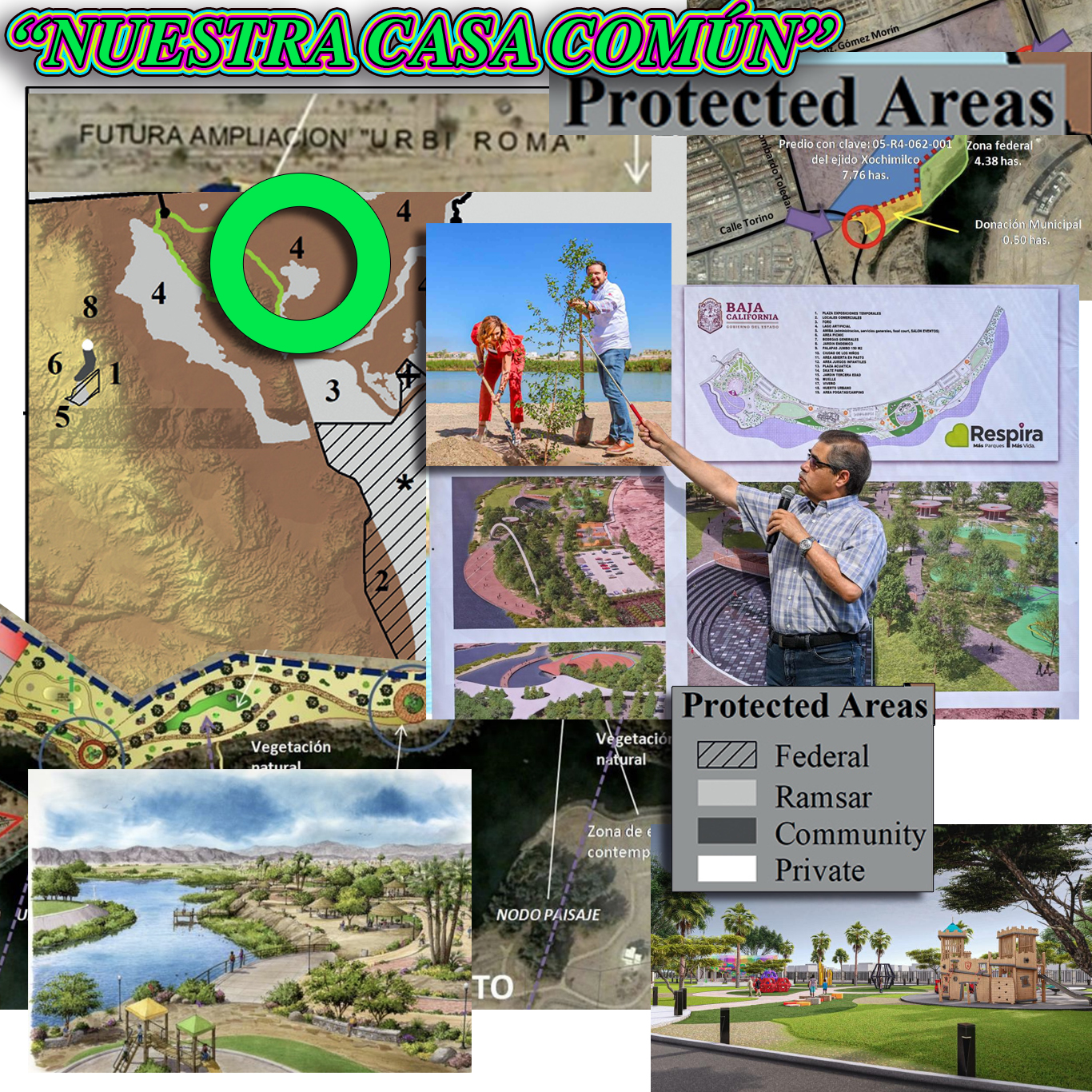 Carlos Torres, si vas a hacer algo [como un parque en los últimos ...