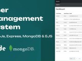 User Management System Nodejs Express Mongodb Ejs Raddy