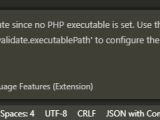 Fix Cannot Validate Since No Php Executable Is Set In Vs Code Radu Link