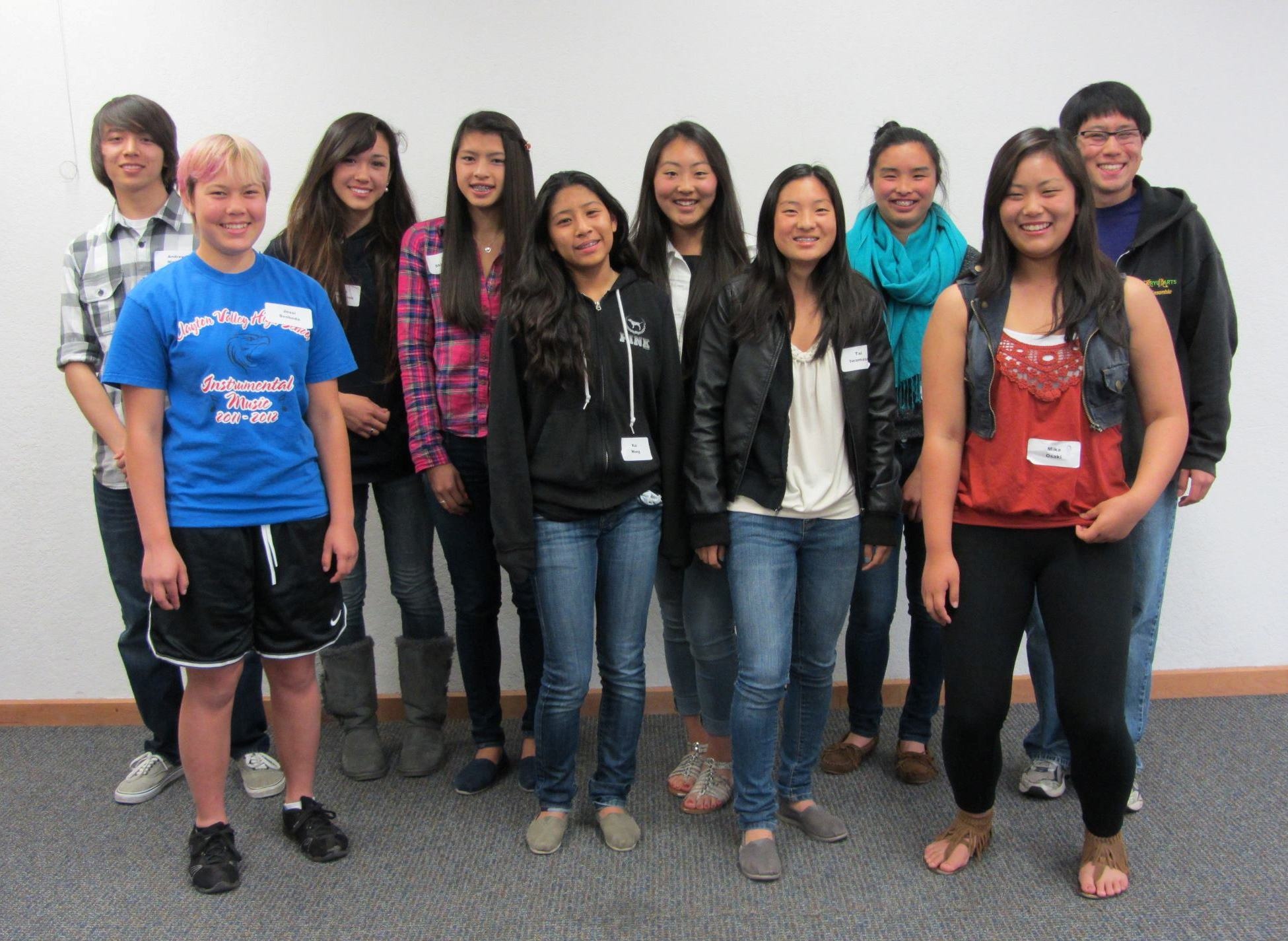 Takahashi Youth Ambassadors Named - Rafu Shimpo