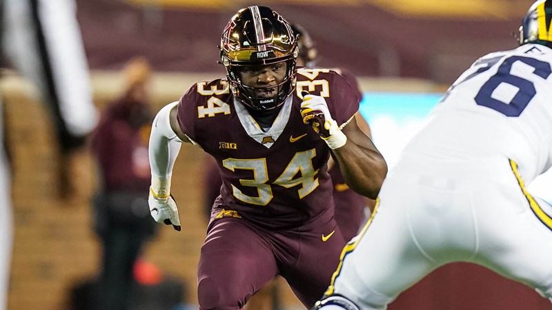 Raiders Prospect Spotlight: Minnesota EDGE Boye Mafe - The Raider Ramble