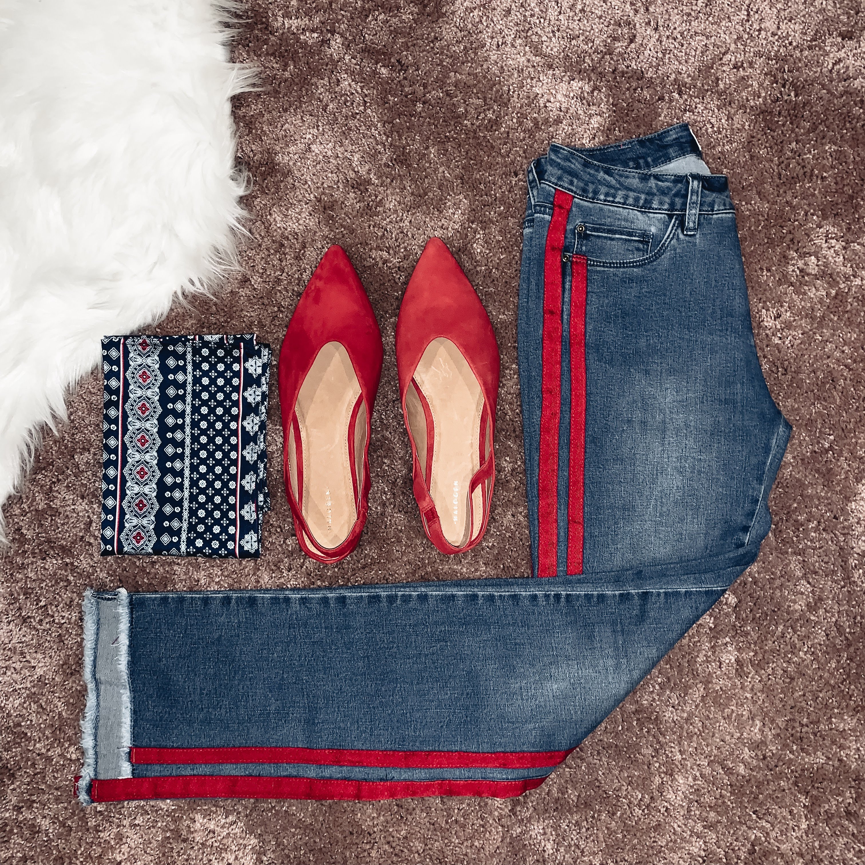 OOTD: Red Accents - Raised Rogue