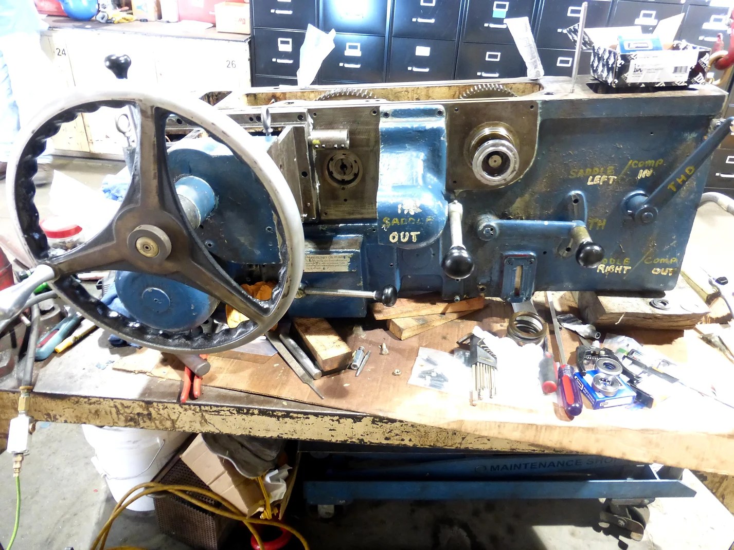 Lathe Carriage Apron Cross Slide Compound Repairs - RAKO INC