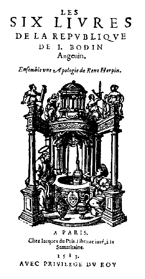 La autoridad de Jean Bodin – La Factoria Historica