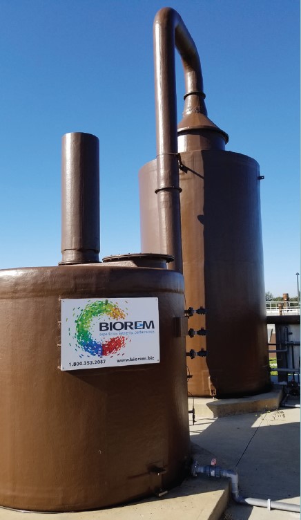 WWT Odour Control Biogas Management - Ramtech