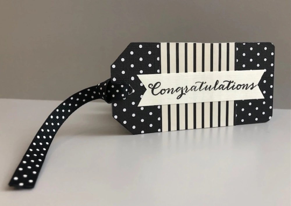 Black & White Gift Tag - Rand Jackson