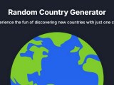 Free Random Country Generator