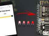 Esp8266 Nodemcu Web Server With Slider Control Led Brightness Pwm