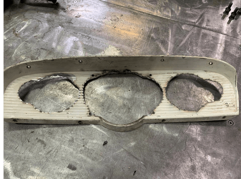 1961 1966 F 100 And F 250 Dash Insert Range Industries