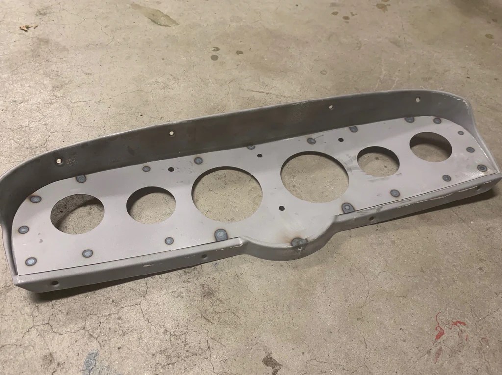 1961 1966 F 100 And F 250 Dash Insert Range Industries