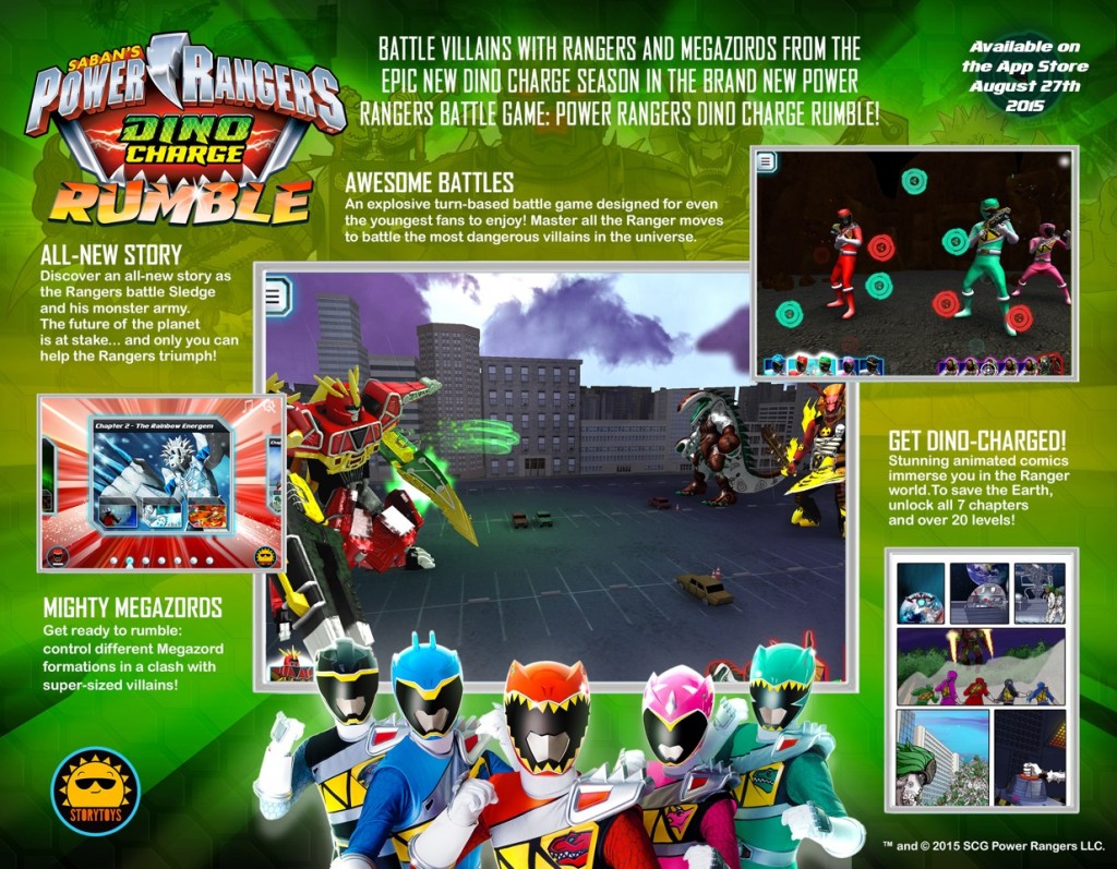 Power Rangers Dino Charge RUMBLE Game Released! – Ranger Command Power Hour