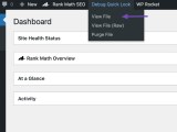 How To Easily Enable Debugging In Wordpress Rank Math