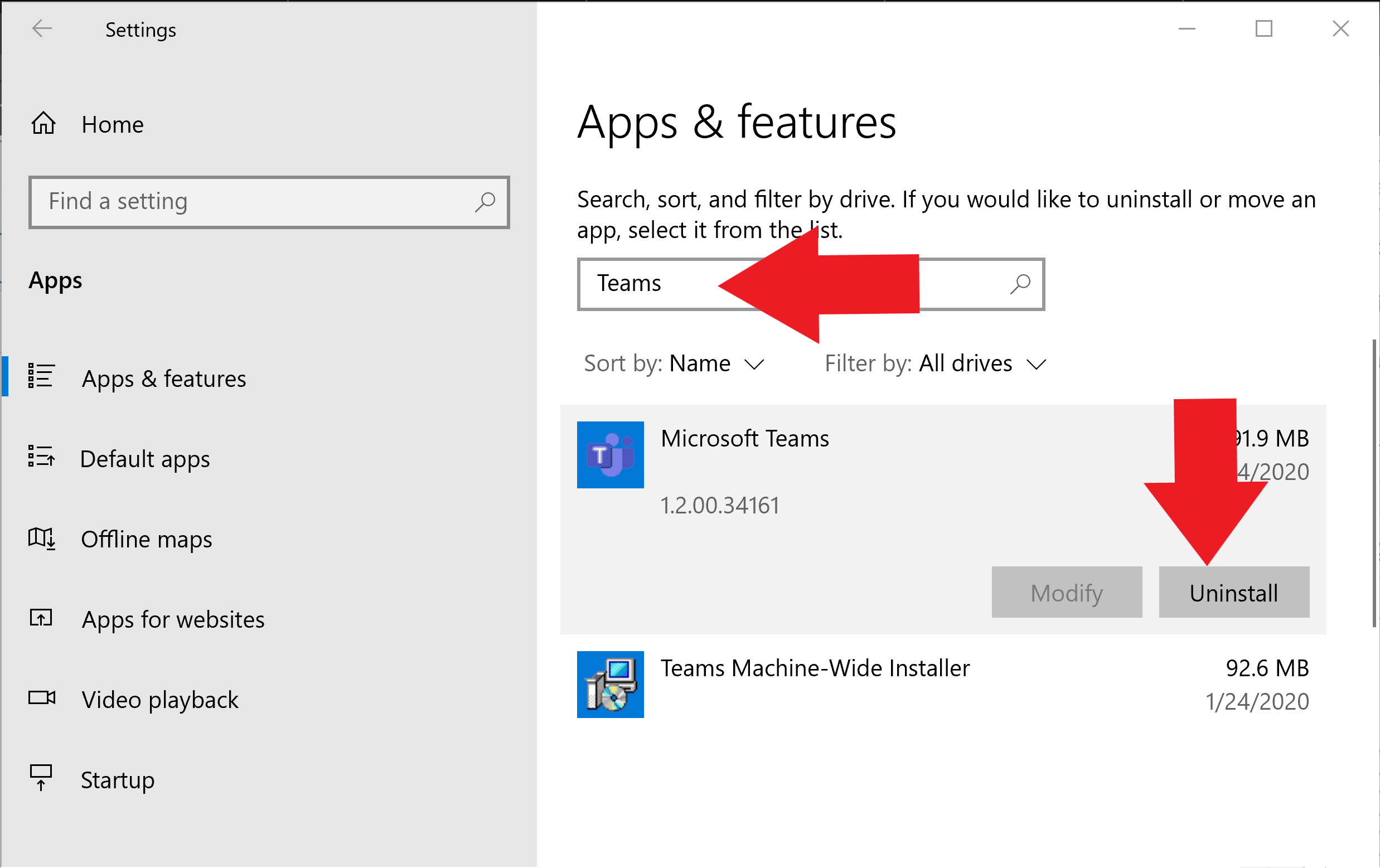 How to Uninstall Microsoft Teams - rapidlydigital