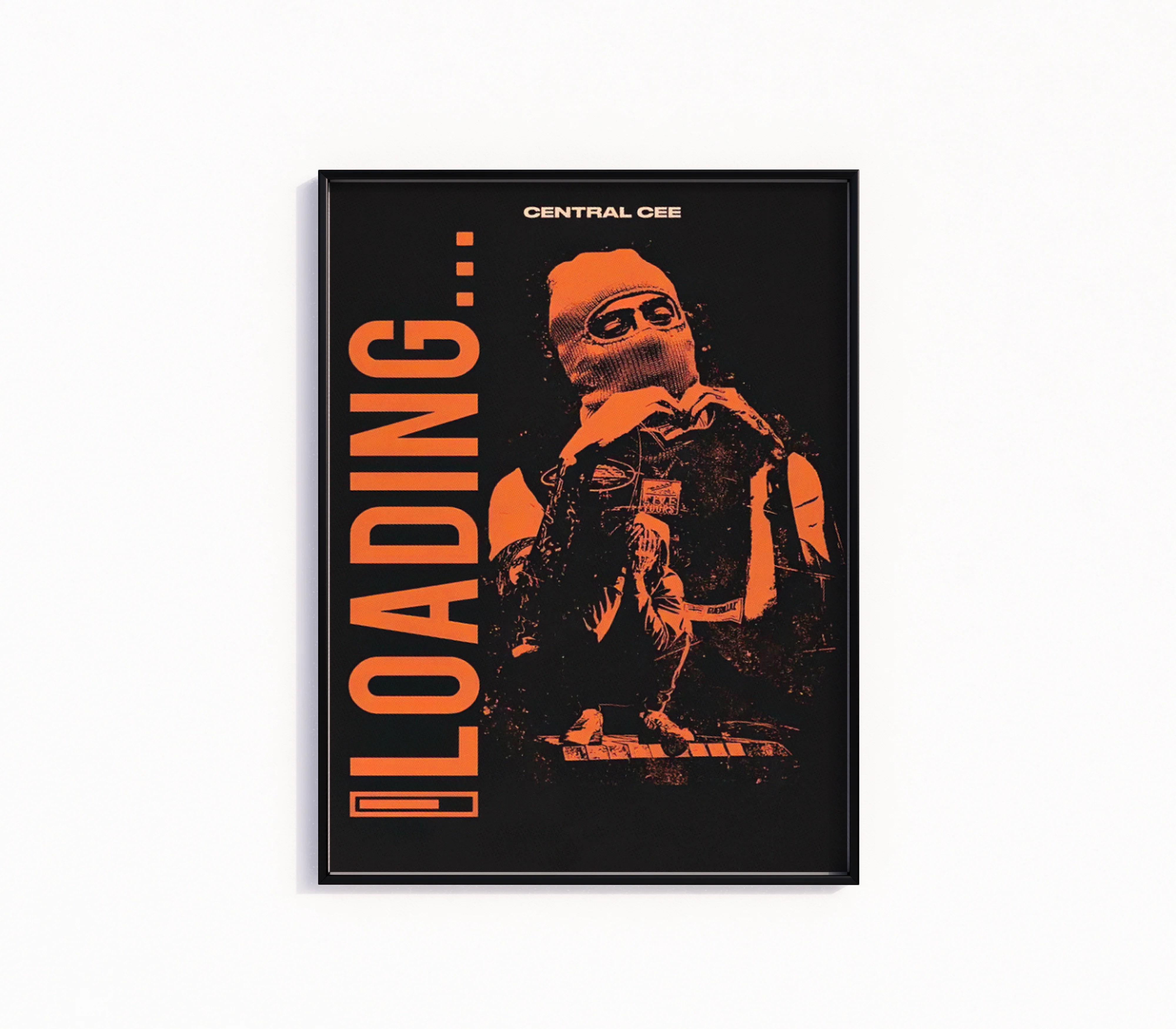 Central Cee Loading Poster Rapper Posters