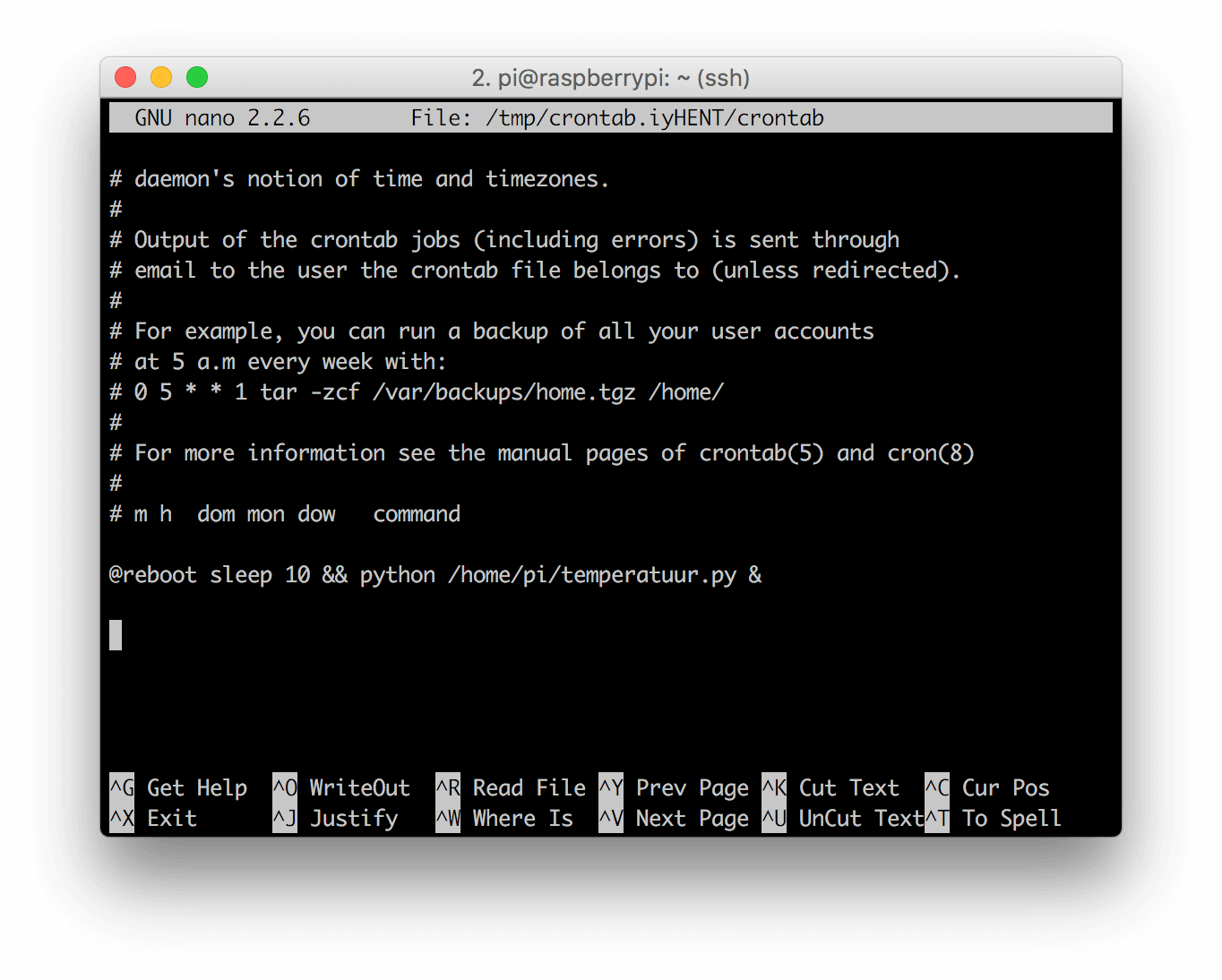 Python script automatisch starten tijdens reboot • raspberrytips.nl