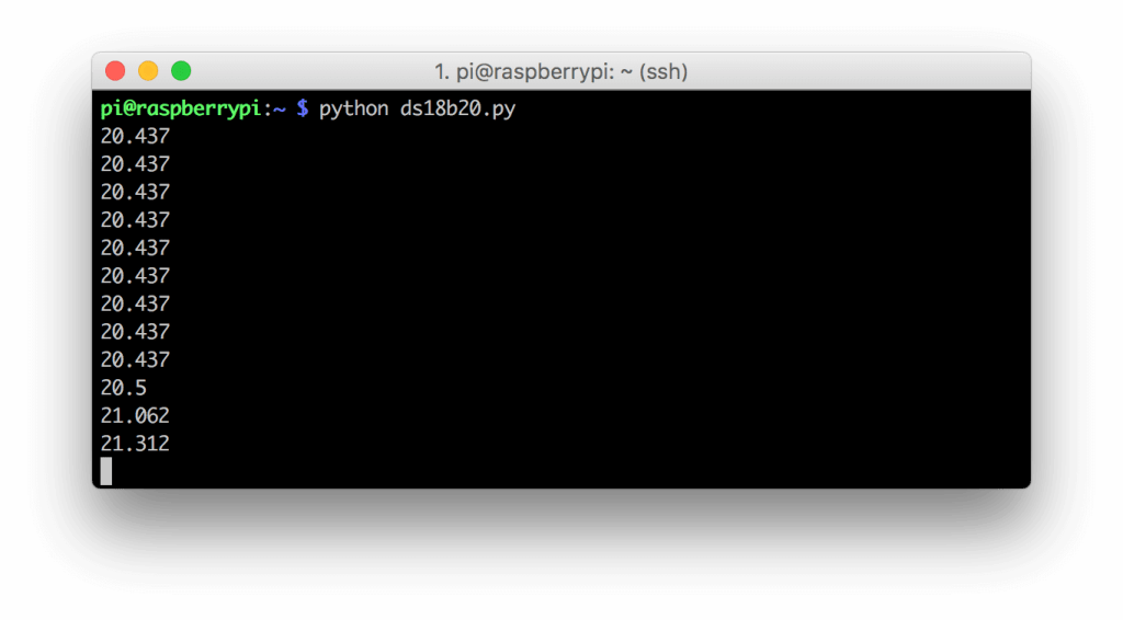 DS18B20 waterdichte temperatuur sensor aansluiten - raspberrytips.nl