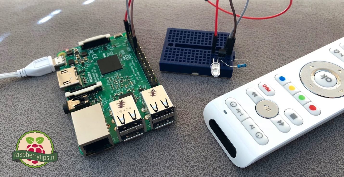 Raspberry Pi als infrarood afstandsbediening gebruiken met LIRC