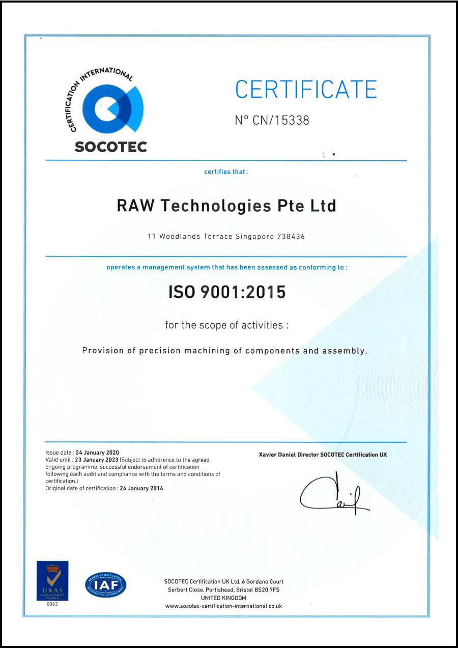 About Us - RAW Technologies