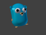 Github Golang Samples Gopher 3d Gopher 3d Model