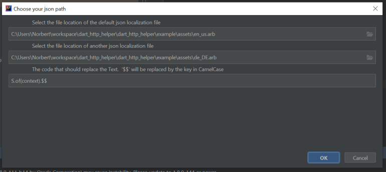 Flutter Localizer #1 IntelliJ Plugin : Free Flutter Source Code