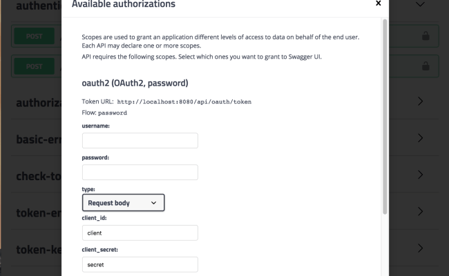 Spring Boot Oauth2 Jwt Swagger Ui Otosection spring-boot-oauth2-jwt-swagger-ui-otosection