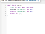 Sql Playground