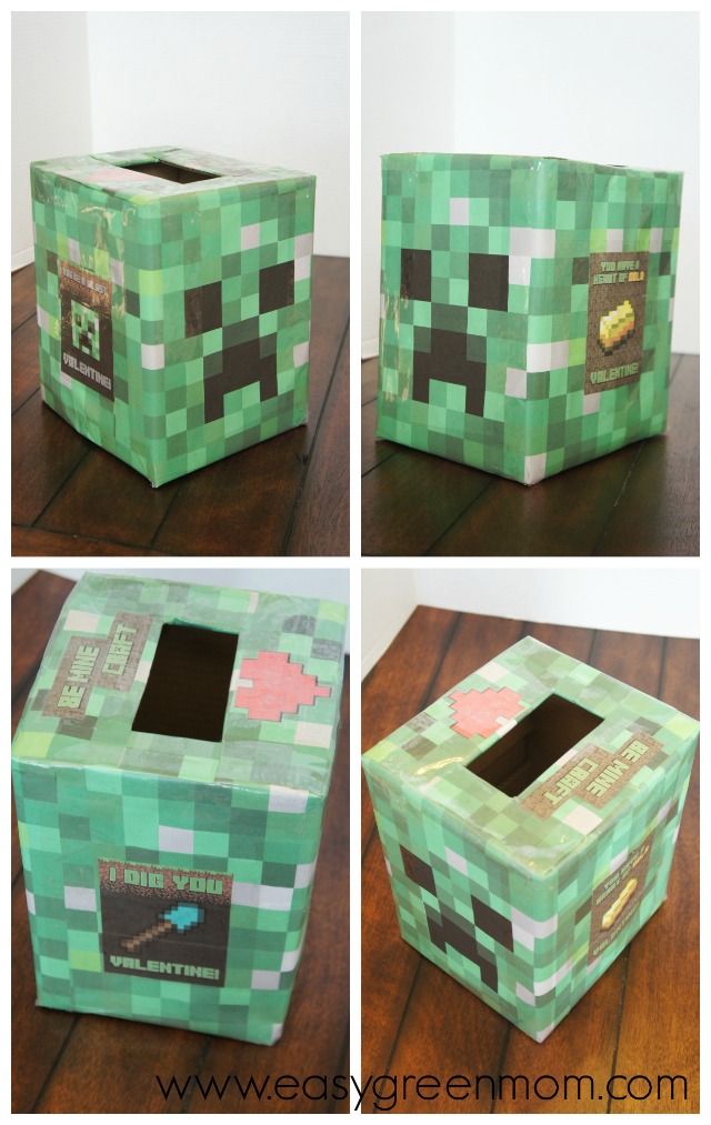 Easy Minecraft Valentine's Day Box - Rays of Bliss