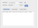 Sqlite Create Index
