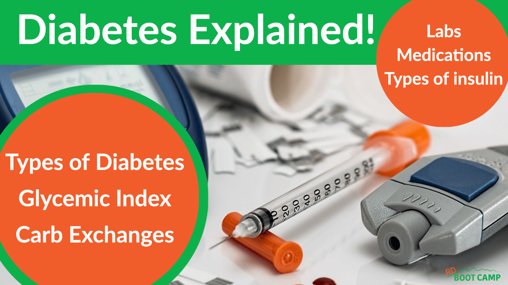Diabetes Explained! | RD BOOT CAMP
