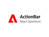 Actionbar React Spectrum