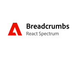 Breadcrumbs React Spectrum
