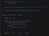How Implement Merge Sort Algorithm In Javascript Reactgo