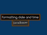 How To Format The Date And Time In Javascript Reactgo