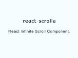 React Infinite Scroll Component