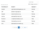 Table React Js Examples