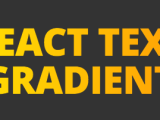 React Text Gradient Component Reactscript