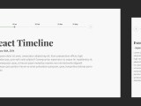Beautiful React Horizontal Timeline Reactscript