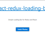 React Redux Loading Bar Reactscript