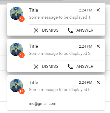 React Material UI Notifications | Reactscript