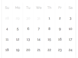 Easy Stunning Calendar Component For React Reactscript