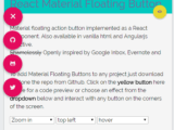React Material Floating Button Reactscript